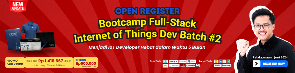 Belajar IoT Terbaik Pelatihan IoT Terpopuler - Indobot Academy